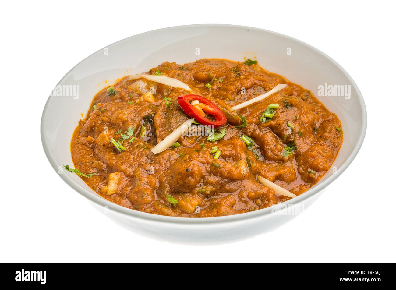 Lamb vindaloo - traditional Indian food Stock Photo - Alamy