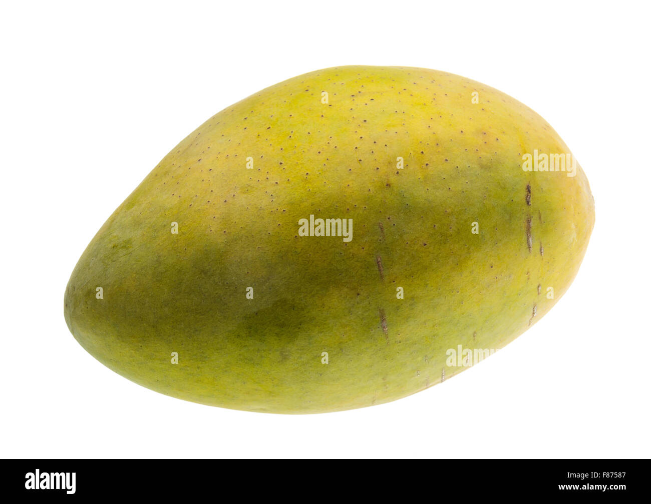 Ripe Mango isolated on white Stock Photo - Alamy