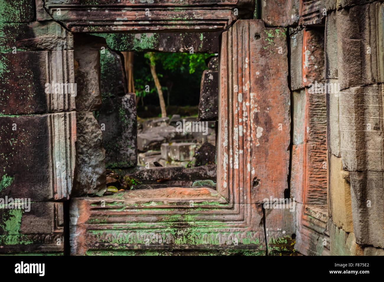 'angkor thom' aerial hi-res stock photography and images - Alamy