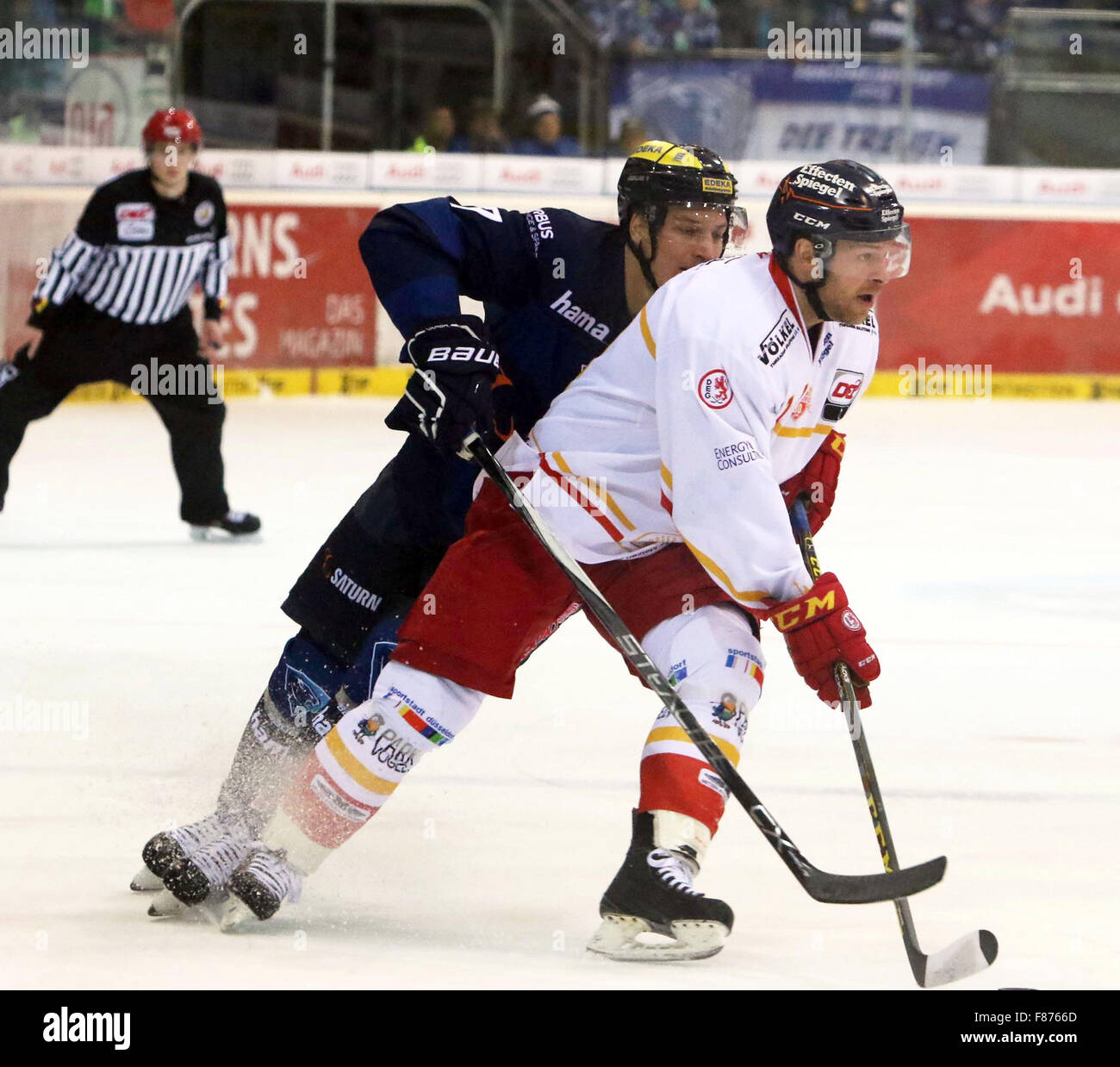 Ingolstadt, Bavaria, Germany. 6th Dec, 2015. from left Brian LEBLER ...