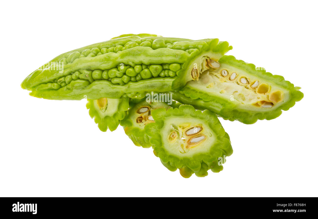 Bitter melon - famous asian vegetable Stock Photo - Alamy