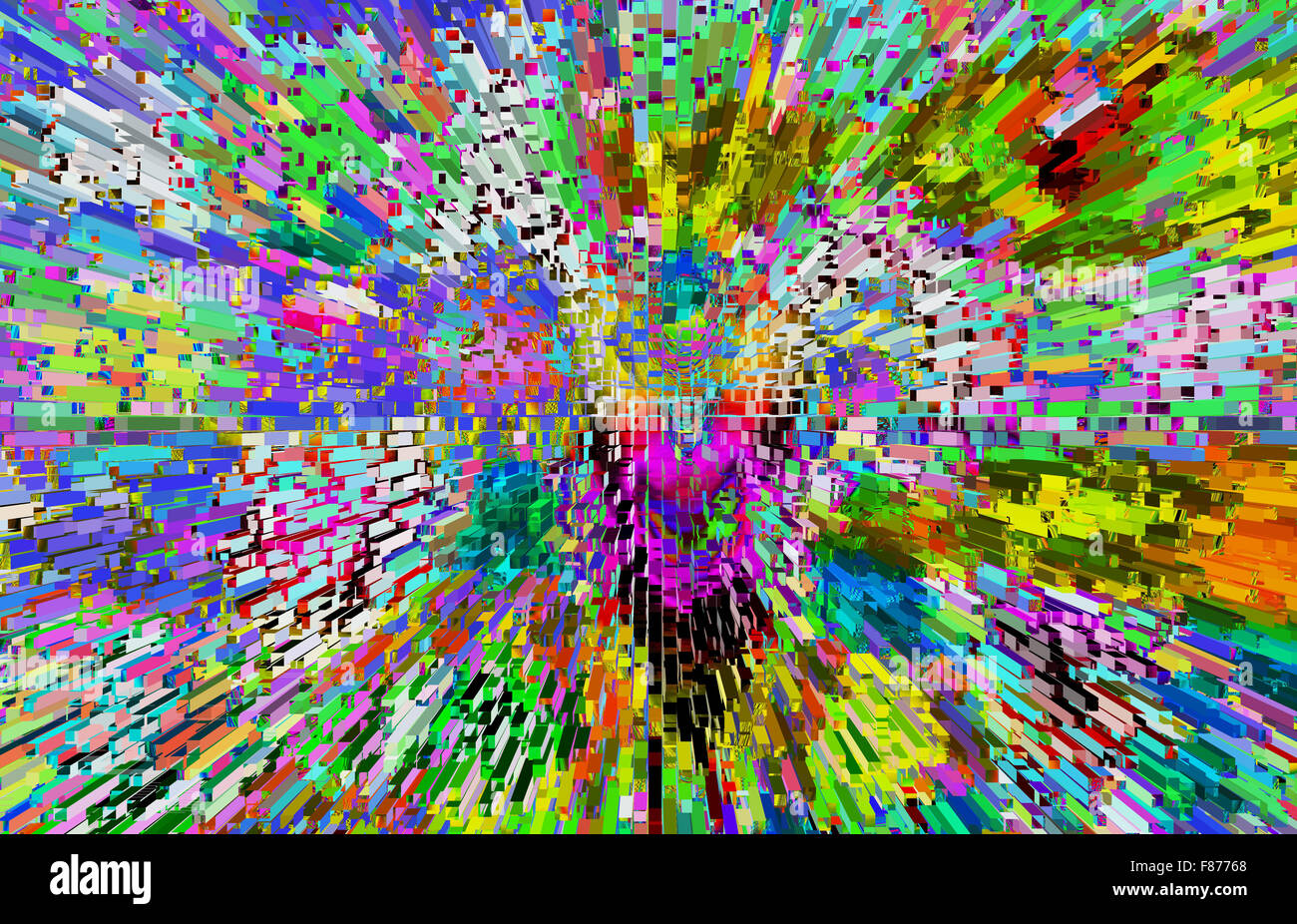 abstract multicolor background with motion block blur Stock Photo - Alamy