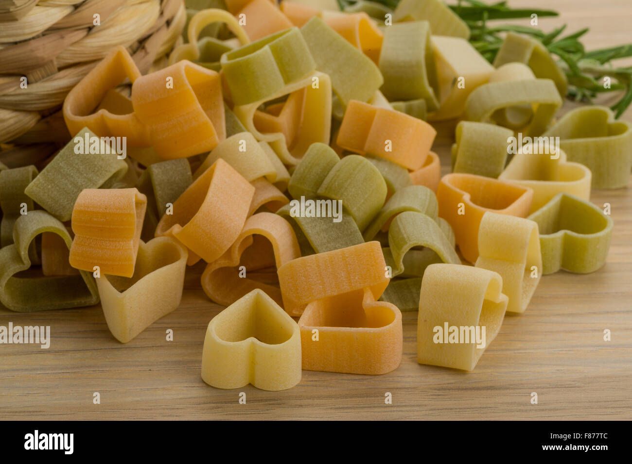 Kids italian paste - ready for cooking Stock Photo - Alamy