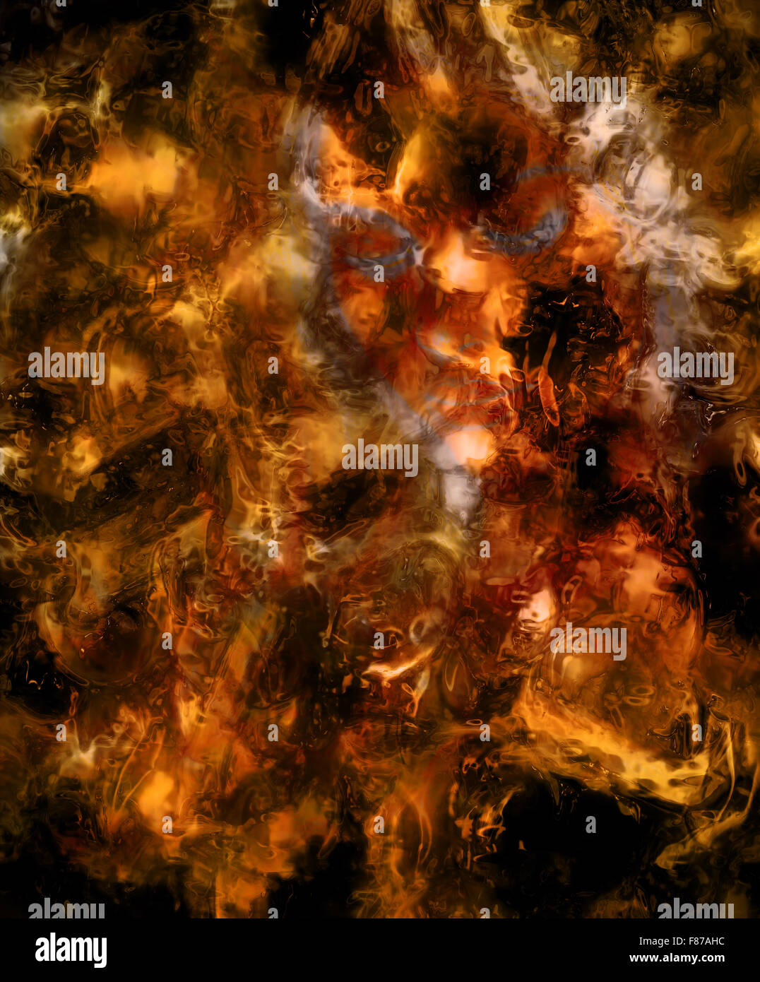 Fire flames background, LAVA structure. Earth Concept Stock Photo - Alamy