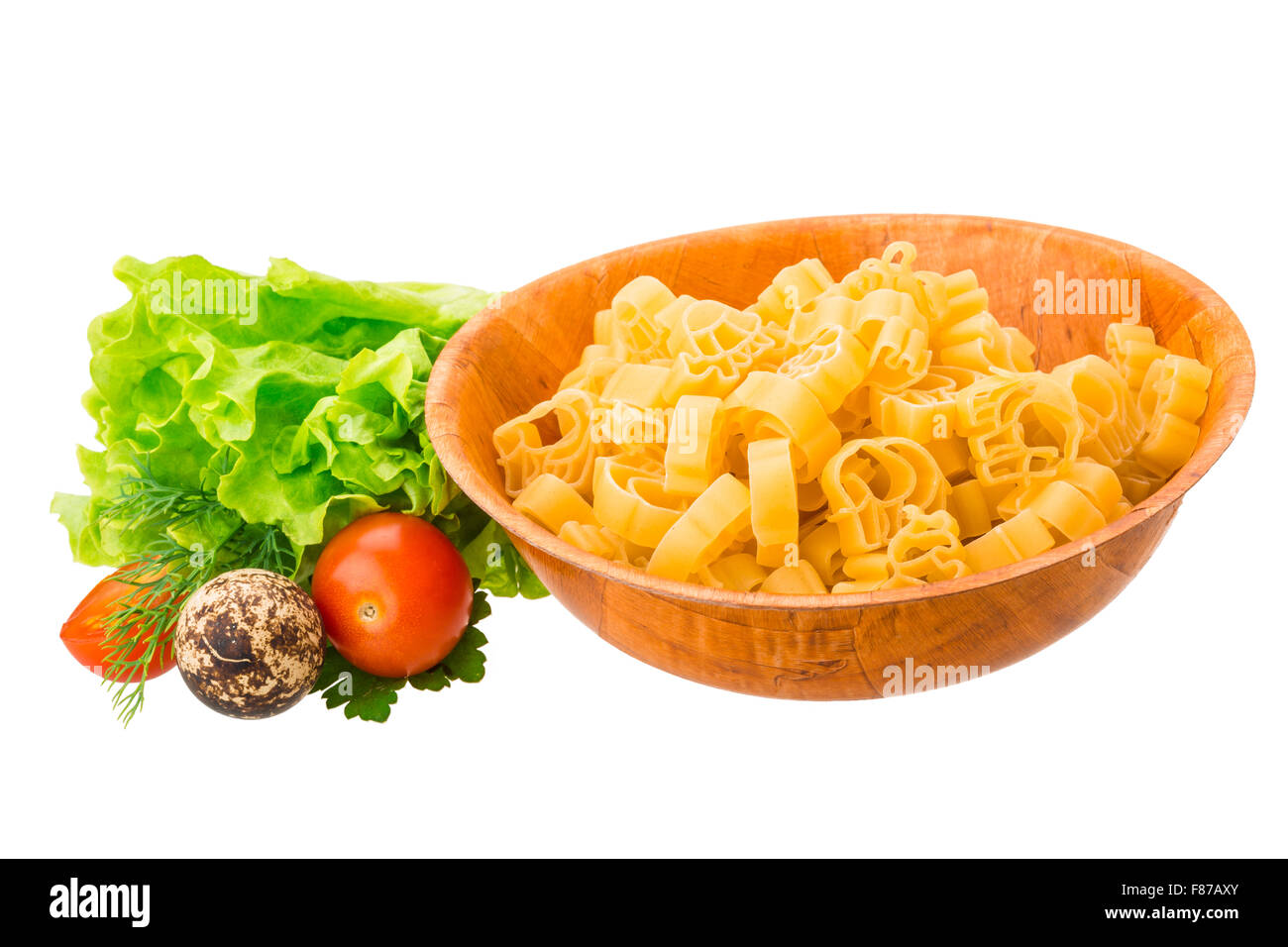 Raw pasta - macaroni Stock Photo - Alamy