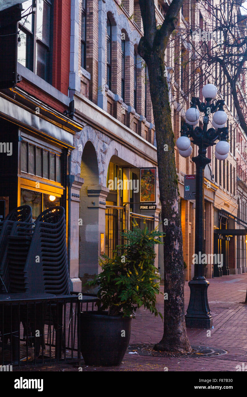 Architecture in the Gastown district of Vancouver Stock Photo - Alamy
