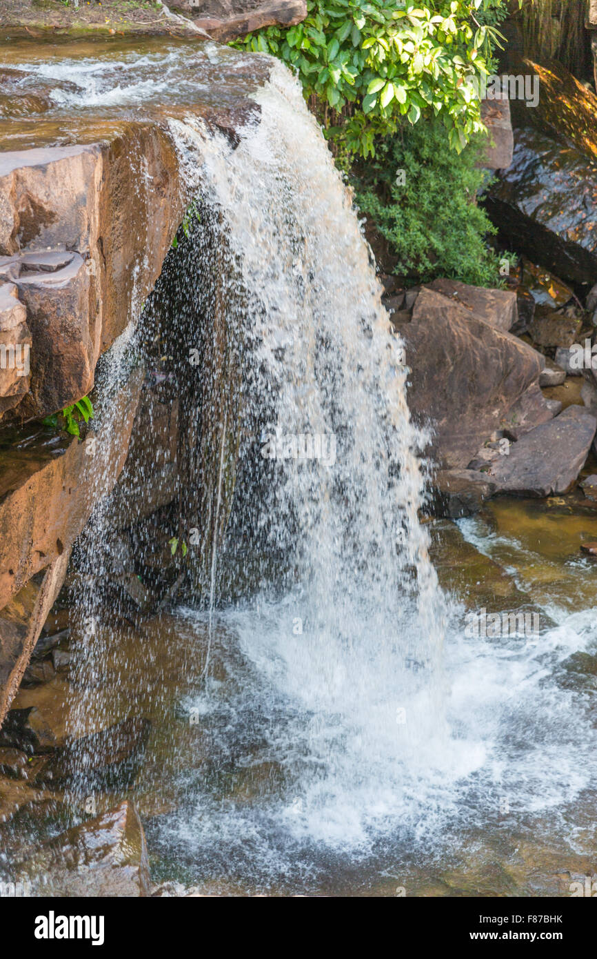 Waterfall in Cambodia Stock Photo - Alamy