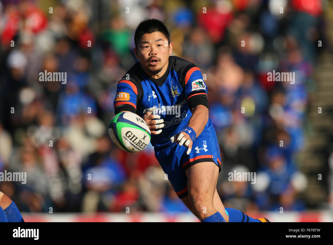 Kumagaya Rugby Stadium, Saitama, Japan. 5th Dec, 2015. Fumiaki Tanaka ...