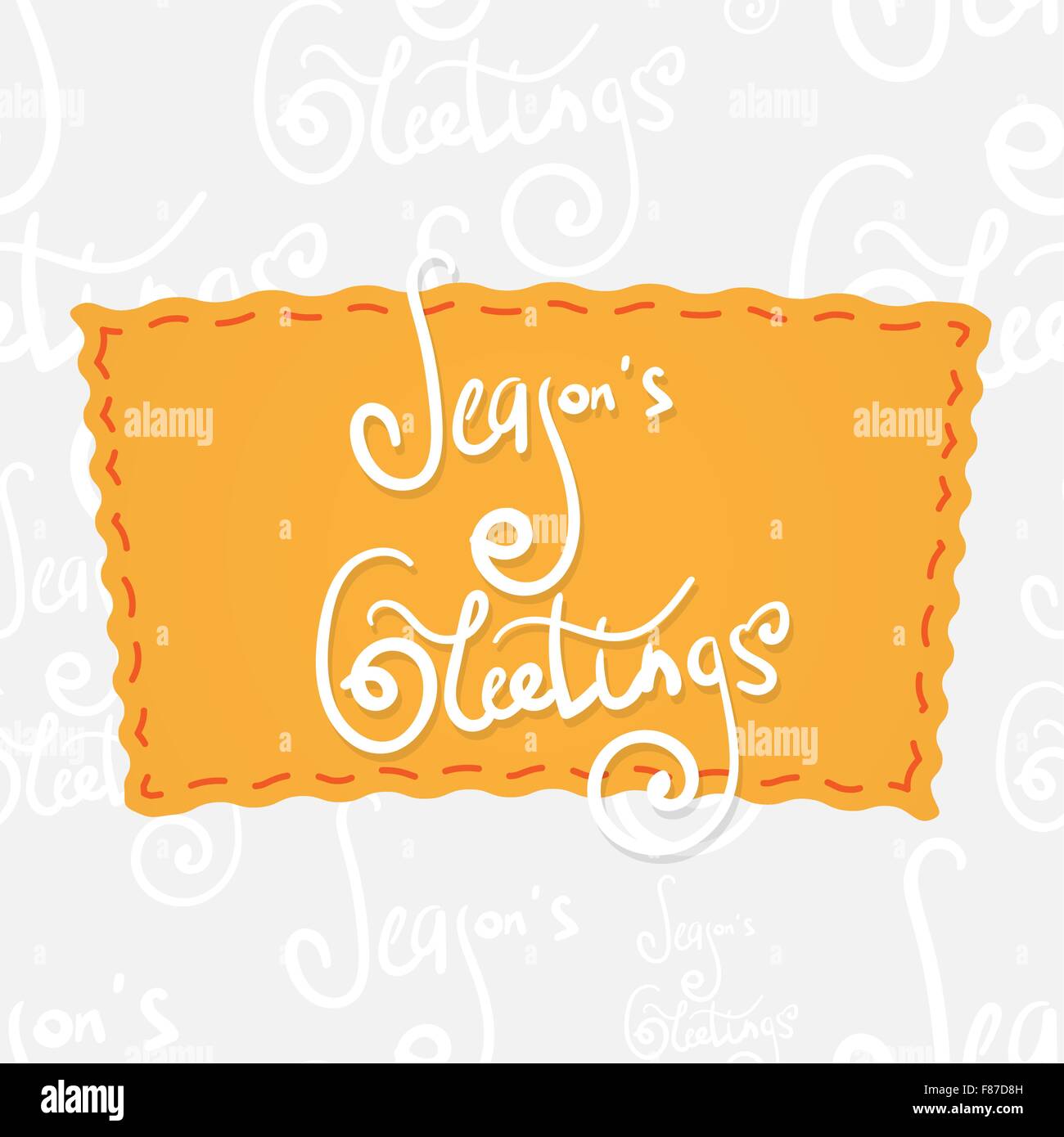Holiday greetings lettering Stock Vector Image & Art - Alamy