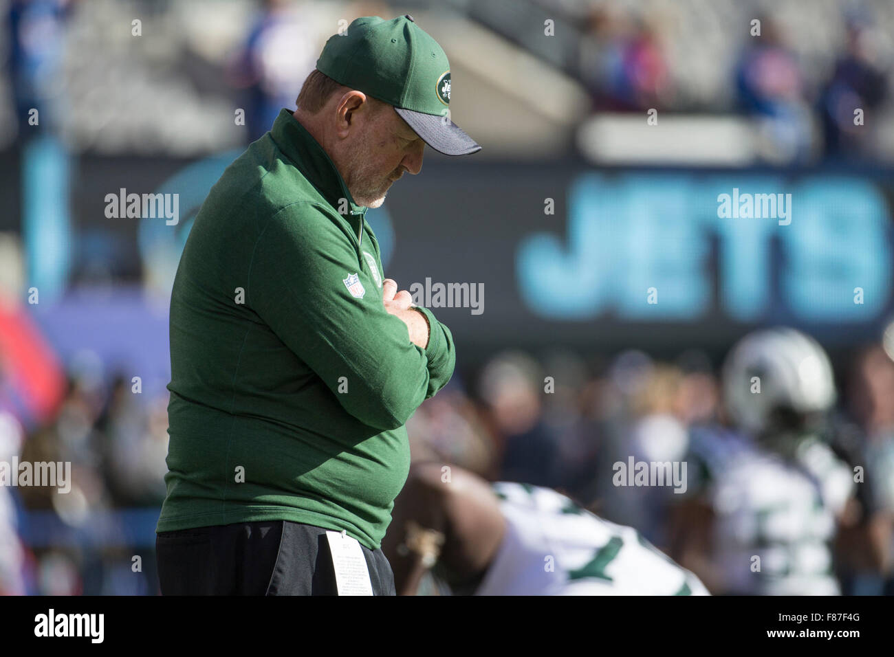 East Rutherford, New Jersey, USA. 6th Dec, 2015. New York Jets ...