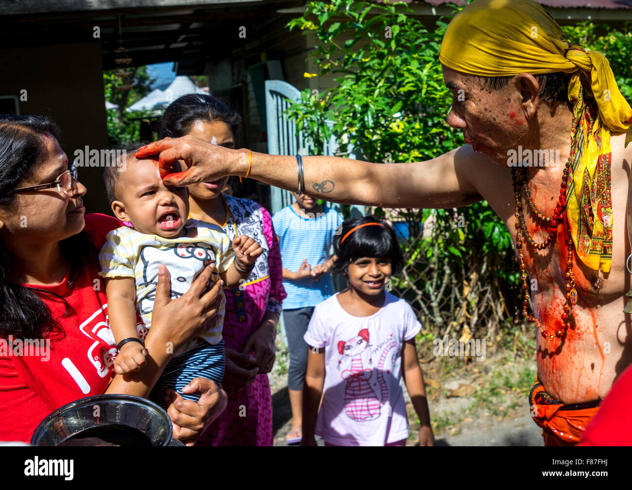 Hindu Devotee In Annual Thaipusam Religious Festival In Batu Caves ...