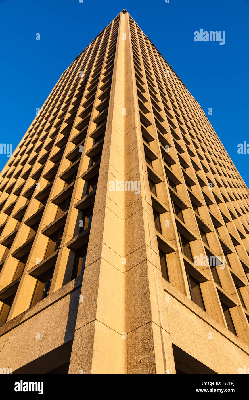 Abstract image of the Province newspaper building in downtown ...
