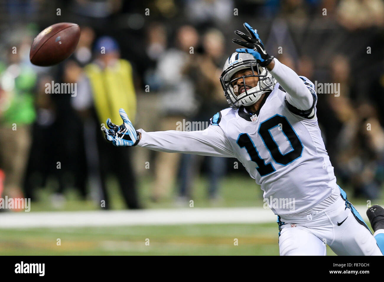 New Orleans, Louisiana, USA. 6th December, 2015. Carolina Panthers wide ...