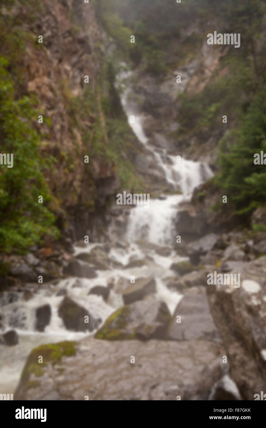 Blurred waterfall hi-res stock photography and images - Alamy