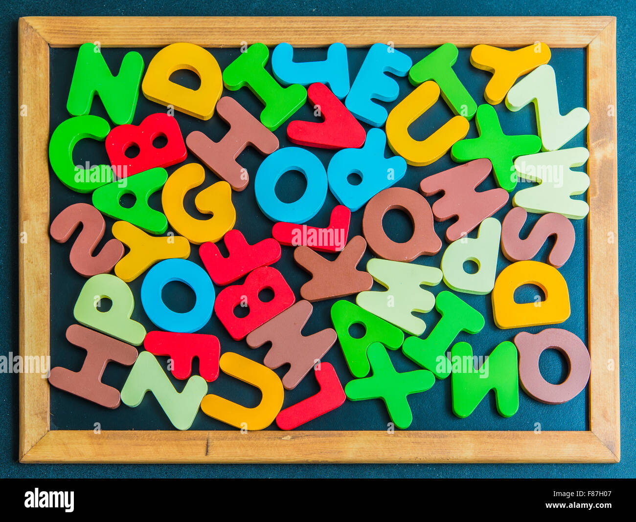 Alphabet letters mix hi-res stock photography and images - Alamy