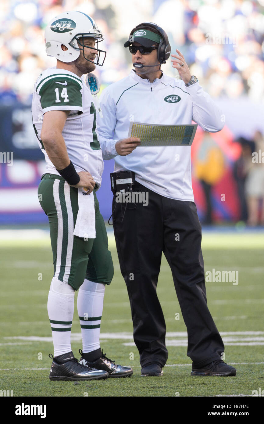 East Rutherford, New Jersey, USA. 6th Dec, 2015. New York Jets ...