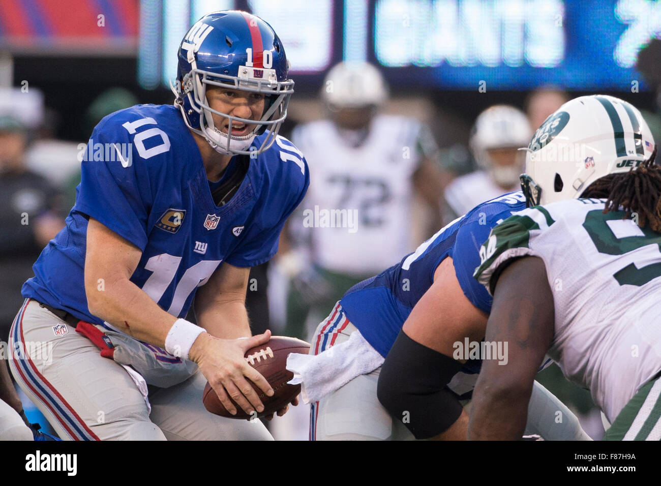 East Rutherford, New Jersey, USA. 6th Dec, 2015. New York Giants ...