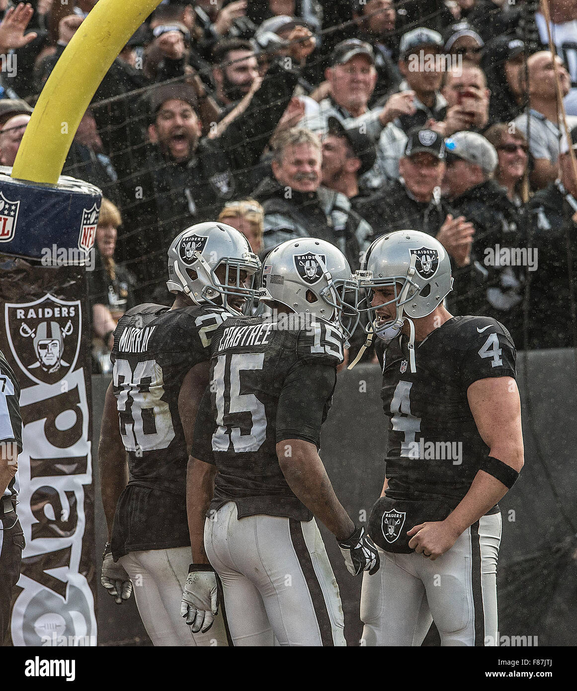 Derek carr kansas city crabtree hi-res stock photography and images - Alamy