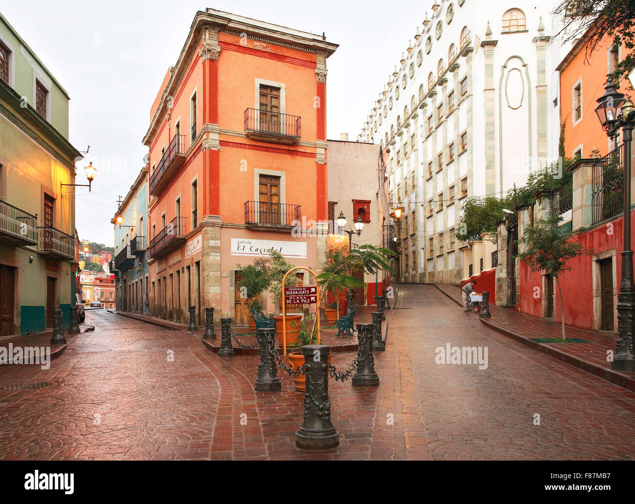 El Cascabel in the Historic Downtown of Guanajuato, Mexico Stock Photo ...