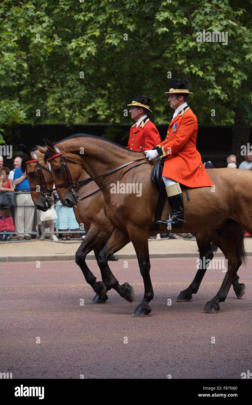 The Trooping of the Colors ion the Queen's Birthday one of London's ...