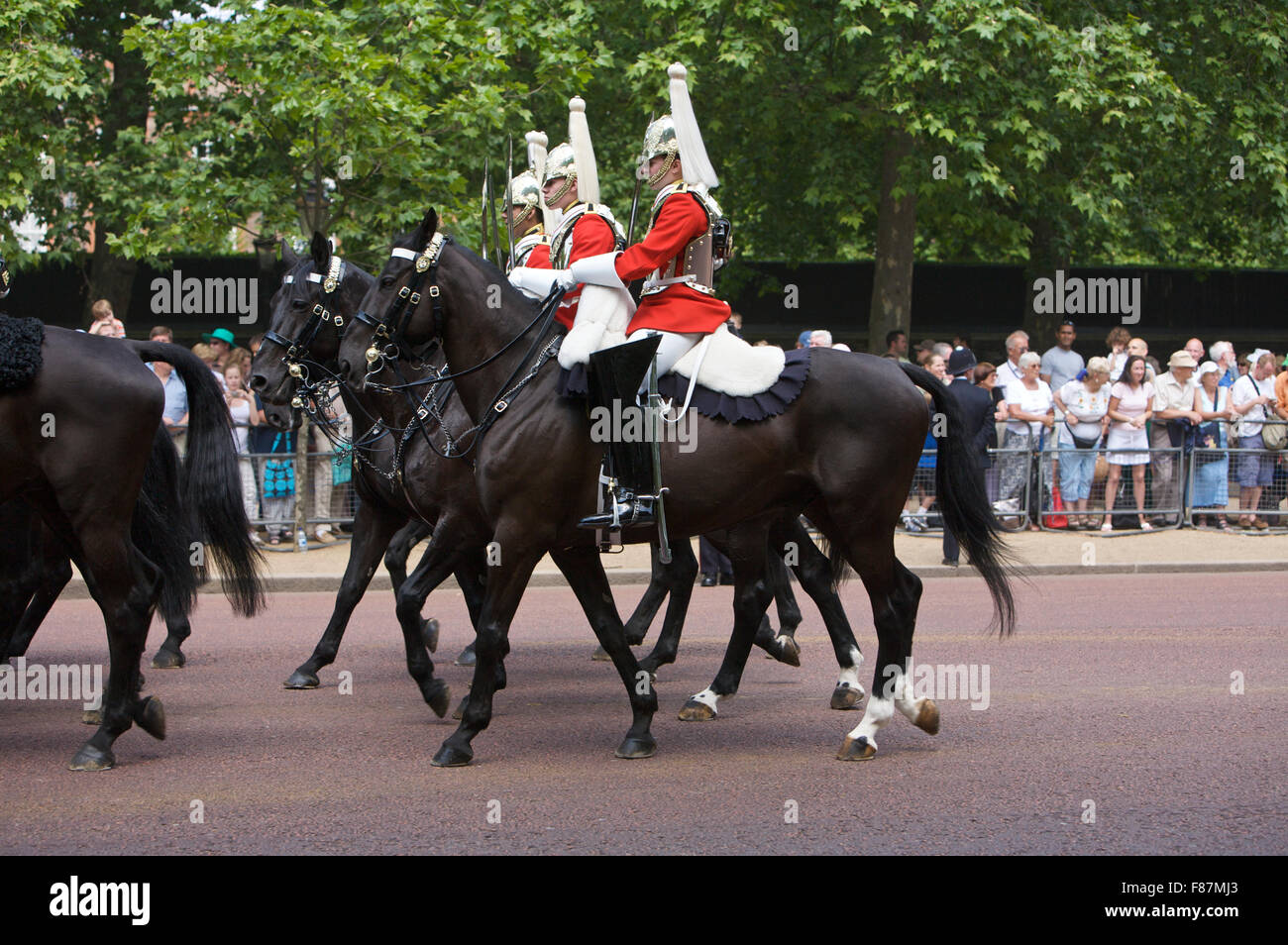 The Trooping of the Colors ion the Queen's Birthday one of London's ...