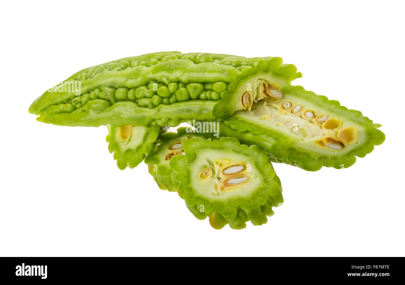 Bitter melon - famous asian vegetable Stock Photo - Alamy