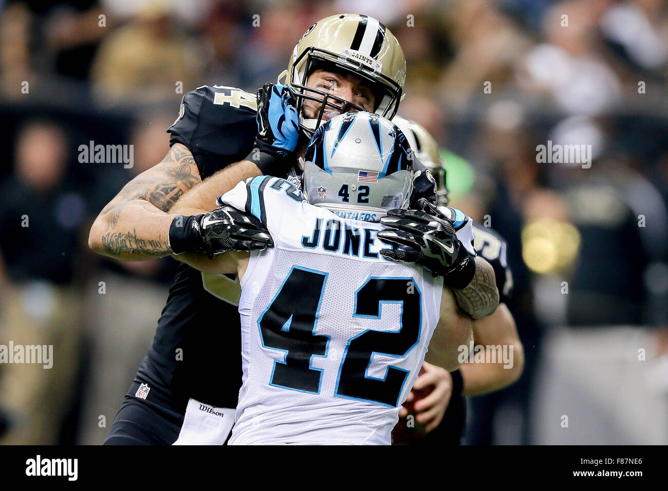 New Orleans, Louisiana, USA. 6th December, 2015. New Orleans Saints ...