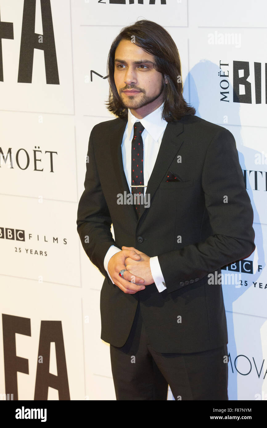 London, UK. 6 December 2015. Pictured: Actor Luke Pasqualino. Red ...