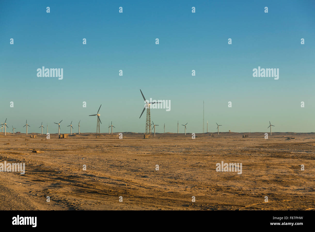 Wind farm in Egypt Stock Photo - Alamy