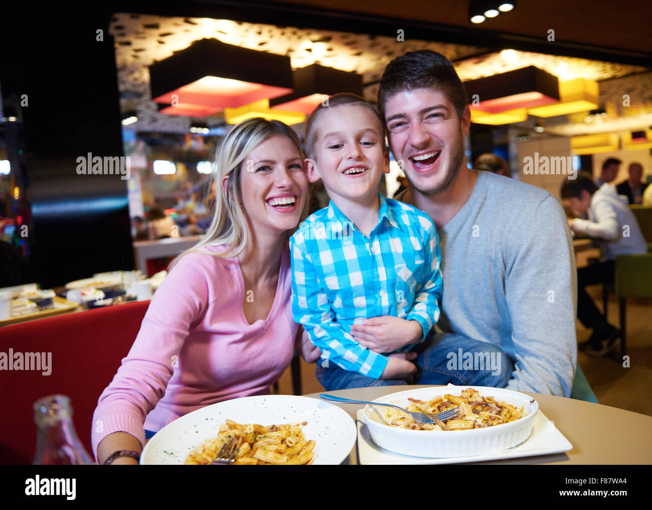 Athlete eating together hi-res stock photography and images - Alamy