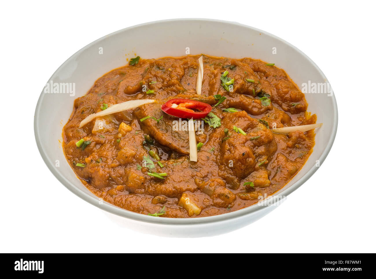 Lamb vindaloo - traditional Indian food Stock Photo - Alamy