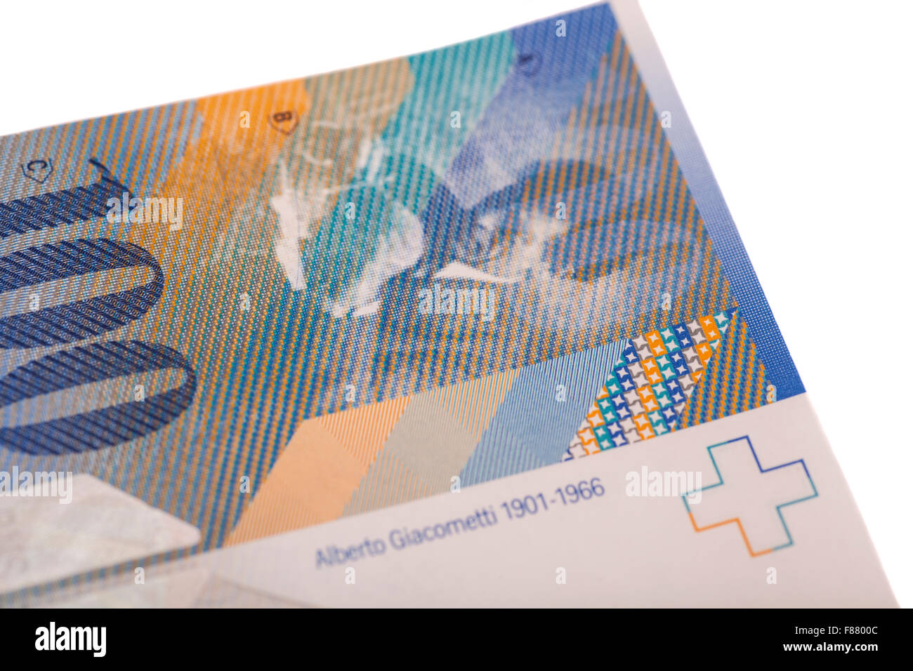 Swiss Franc note, isolated Stock Photo - Alamy