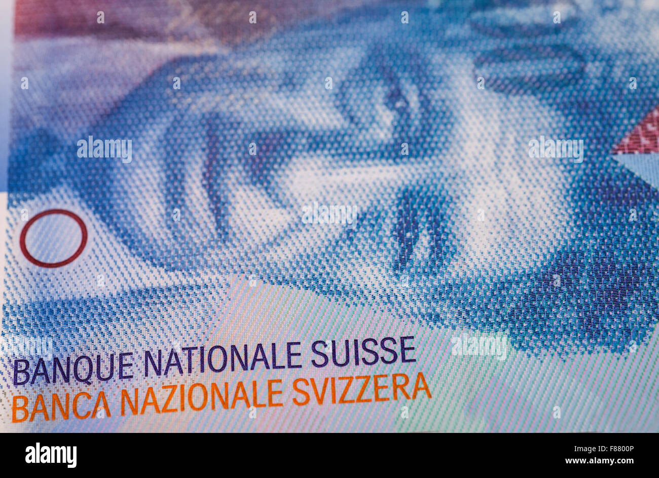 Swiss Franc note Stock Photo - Alamy