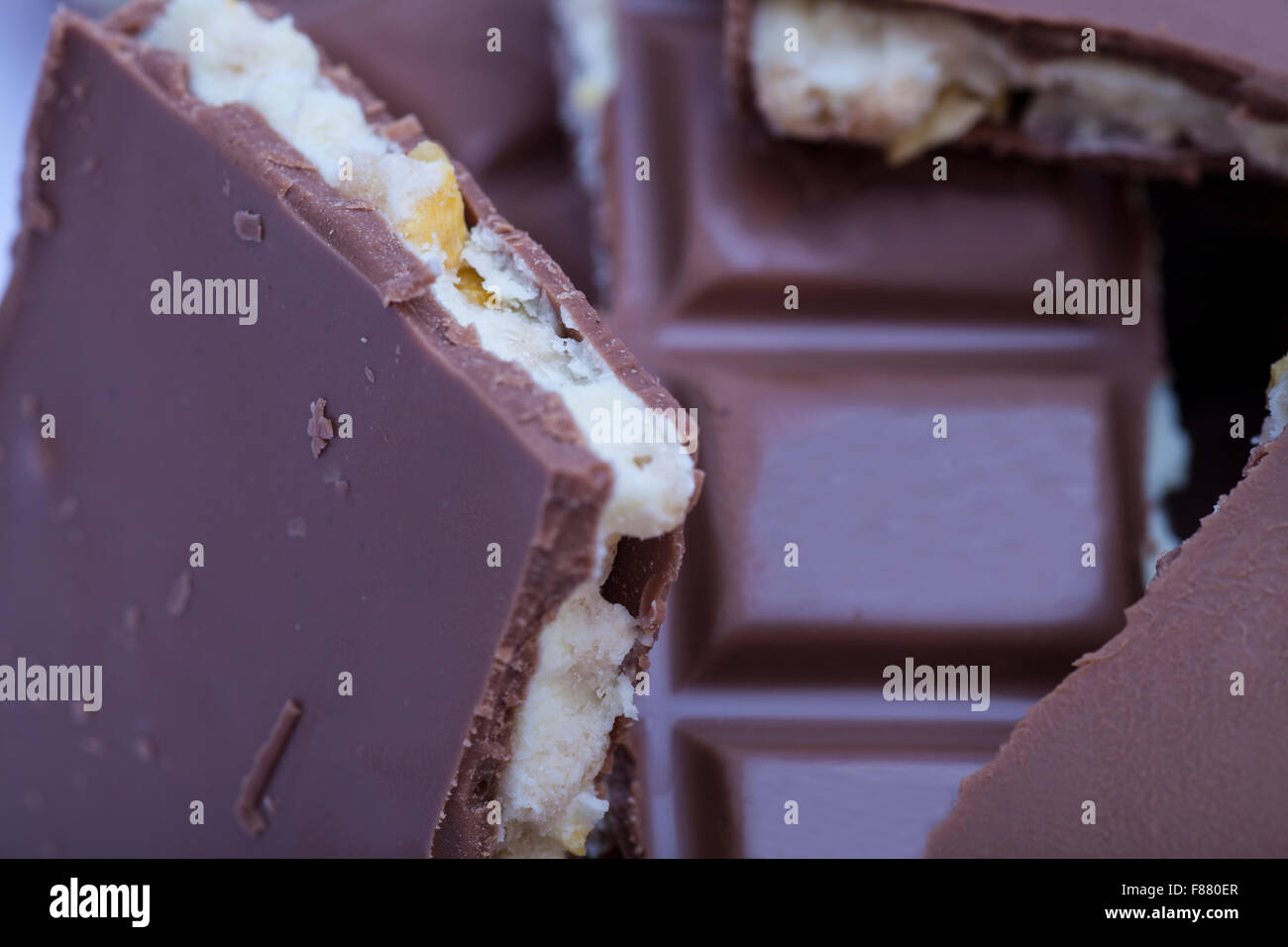 Chocolate bars background Stock Photo - Alamy