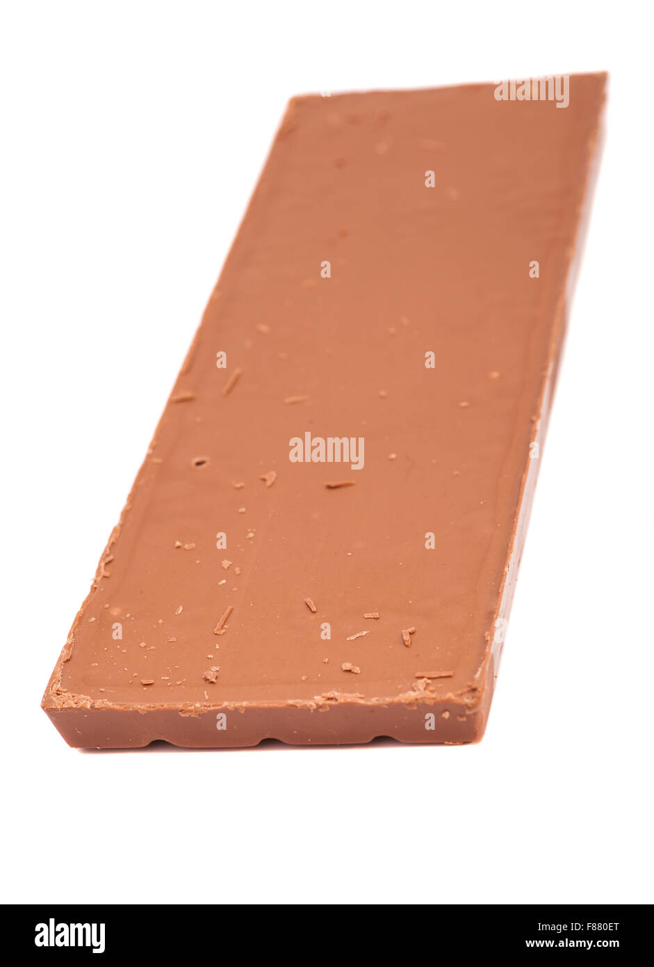 chocolate bar isolated on white Stock Photo - Alamy