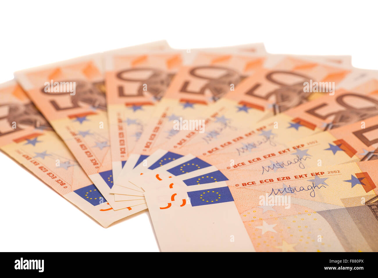 Euro money banknotes. 50 euro Stock Photo - Alamy