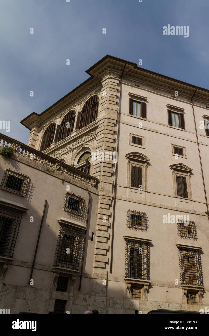 Rome, Italy. Typical architectural details of the old city Stock Photo ...