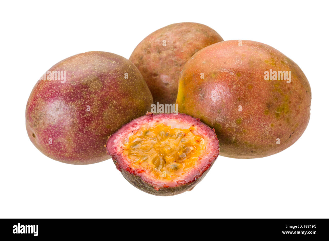Fresh ripe maracuja Stock Photo - Alamy