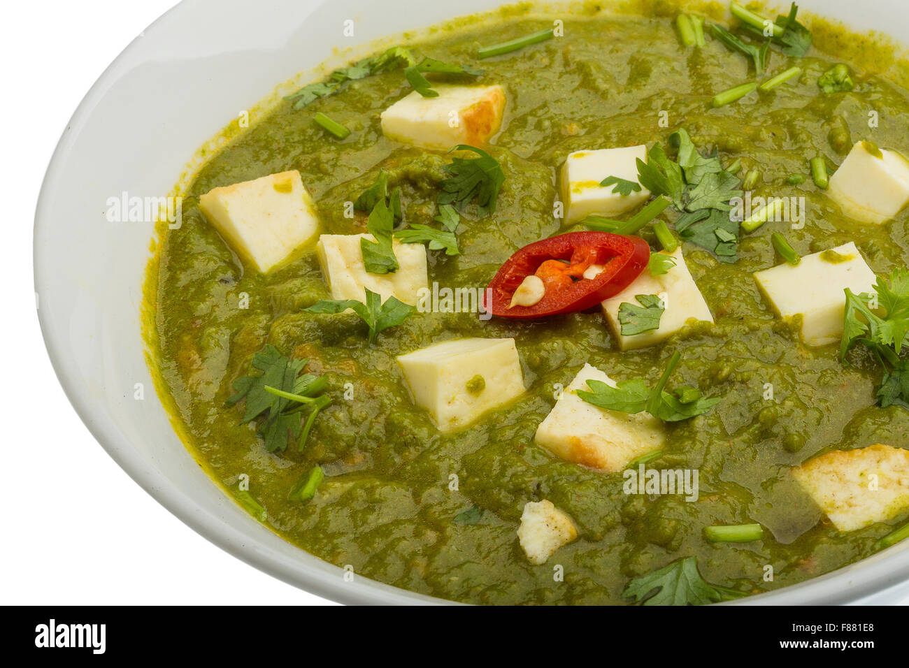 Sag paneer hi-res stock photography and images - Alamy