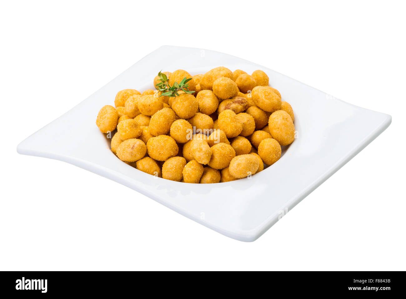 Crispy peanut isolated Stock Photo - Alamy