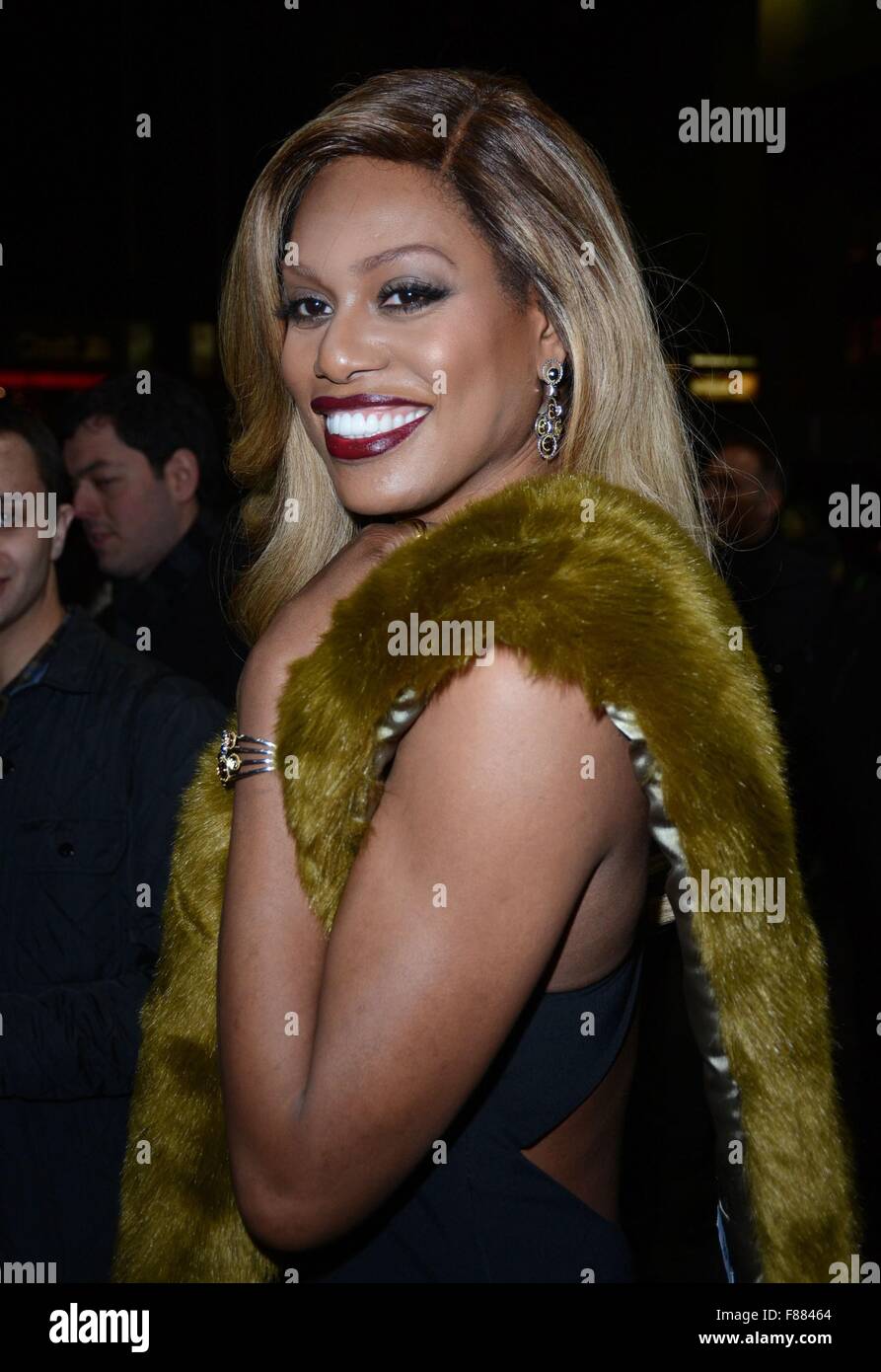 New York, NY, USA. 6th Dec, 2015. Laverne Cox at arrivals for SCHOOL OF ...