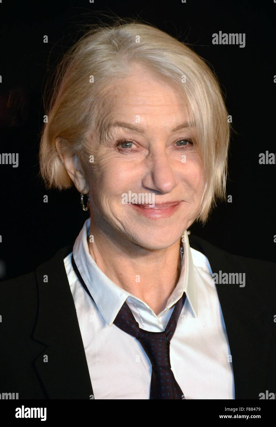 New York, NY, USA. 6th Dec, 2015. Helen Mirren at arrivals for SCHOOL ...