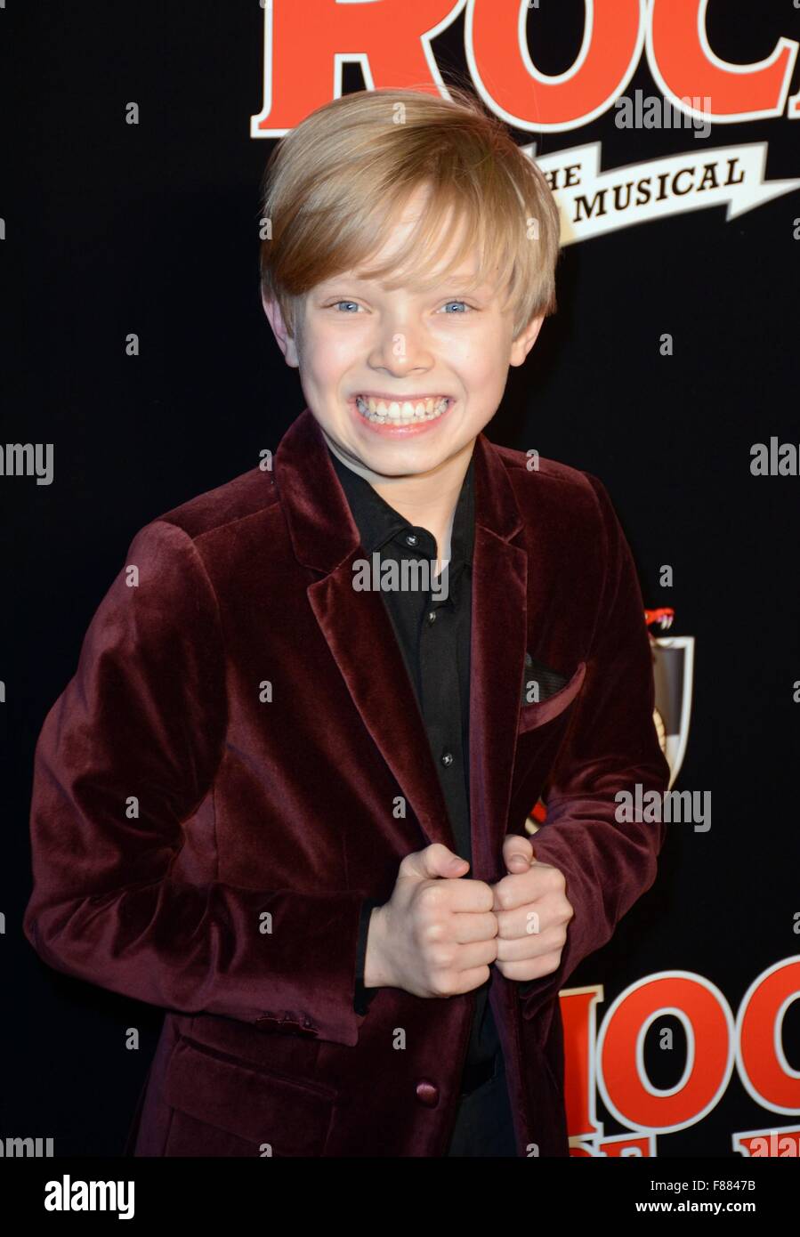New York, NY, USA. 6th Dec, 2015. Graham Montgomery at arrivals for ...