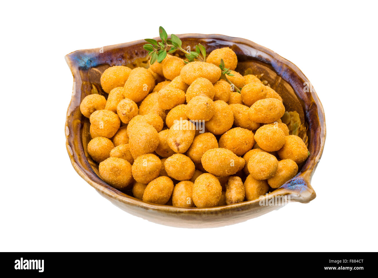 Crispy peanut isolated Stock Photo - Alamy