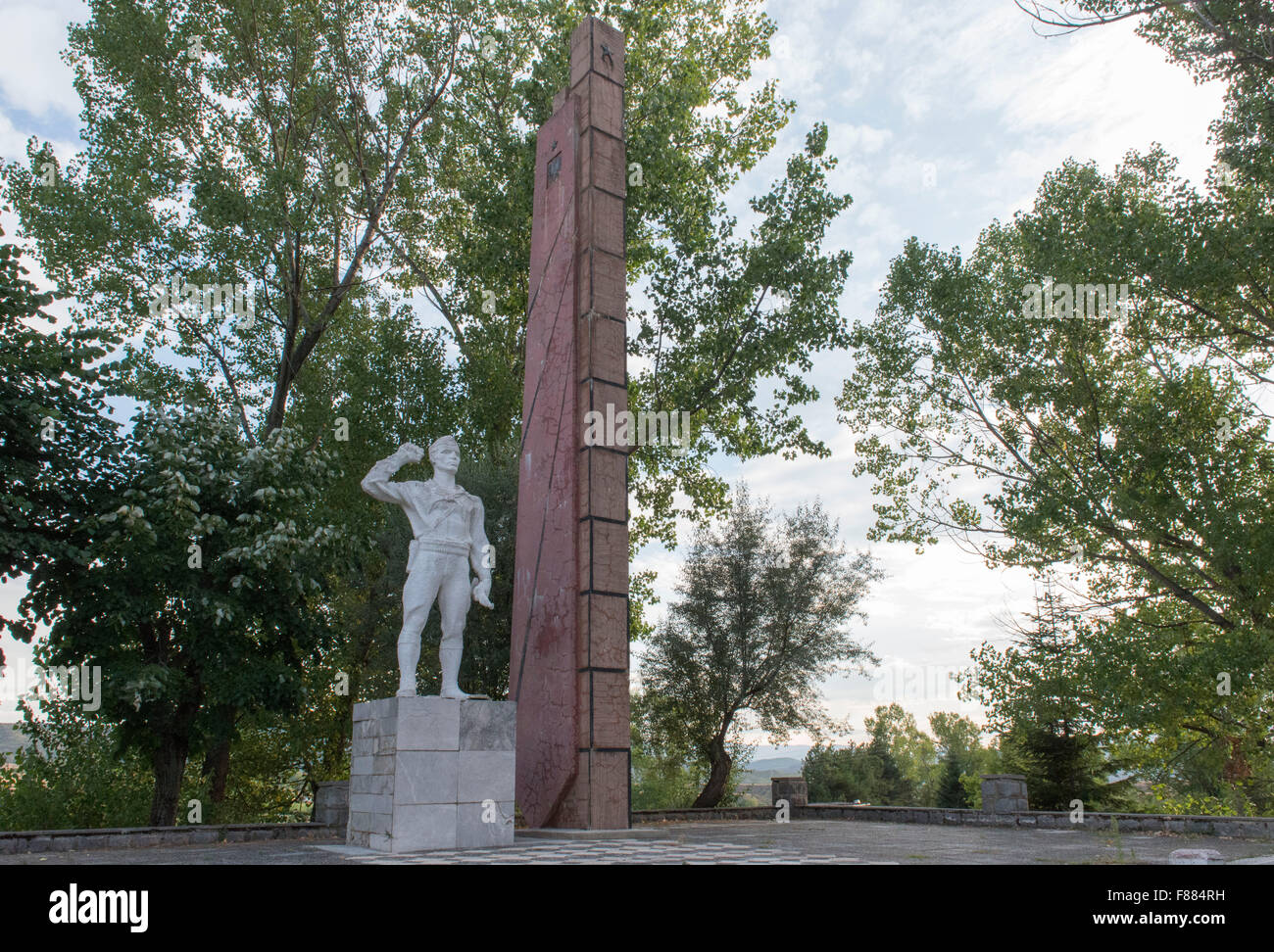 Statue albanie hi-res stock photography and images - Alamy