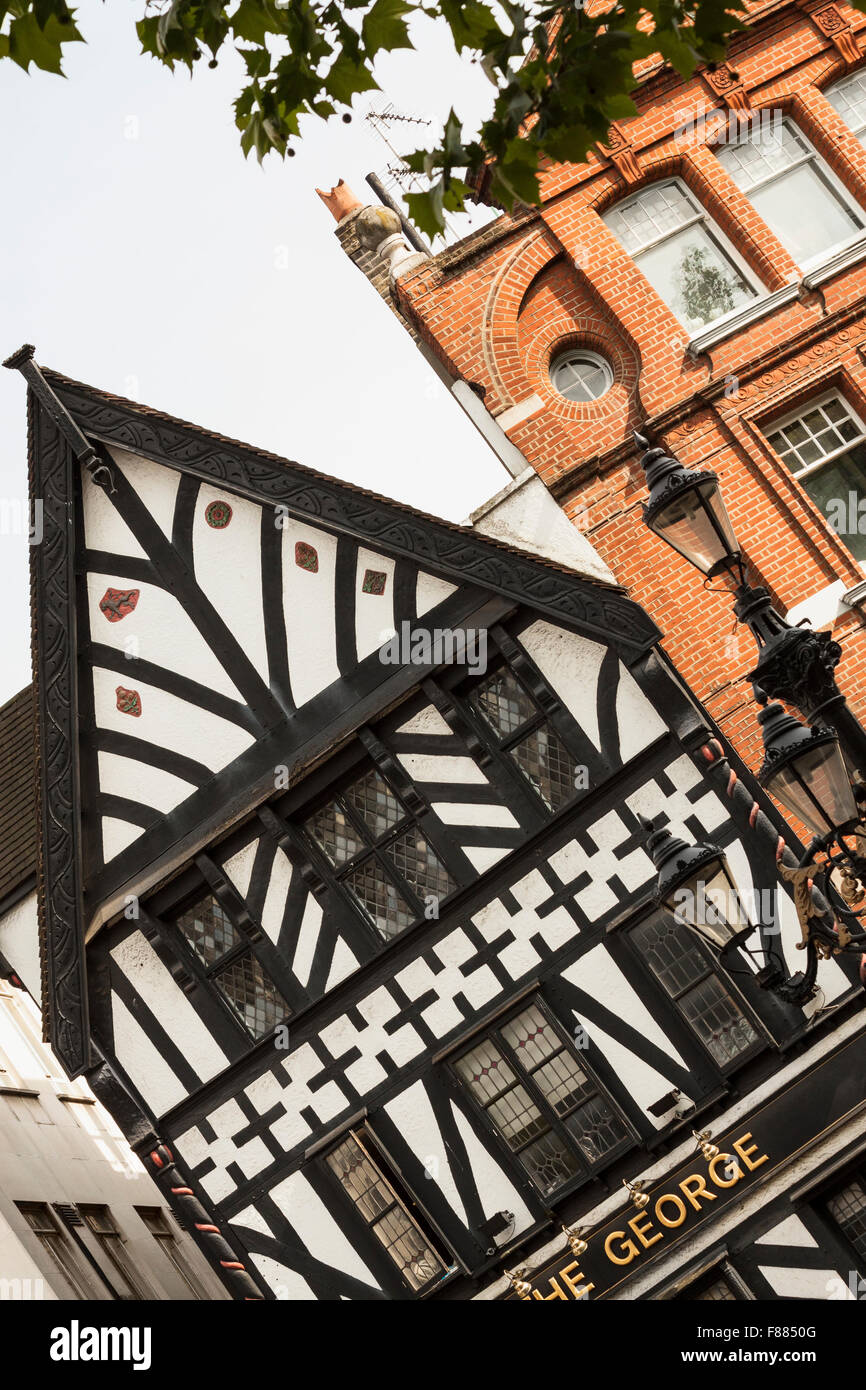 The George pub - City of Westminster, London UK Stock Photo - Alamy