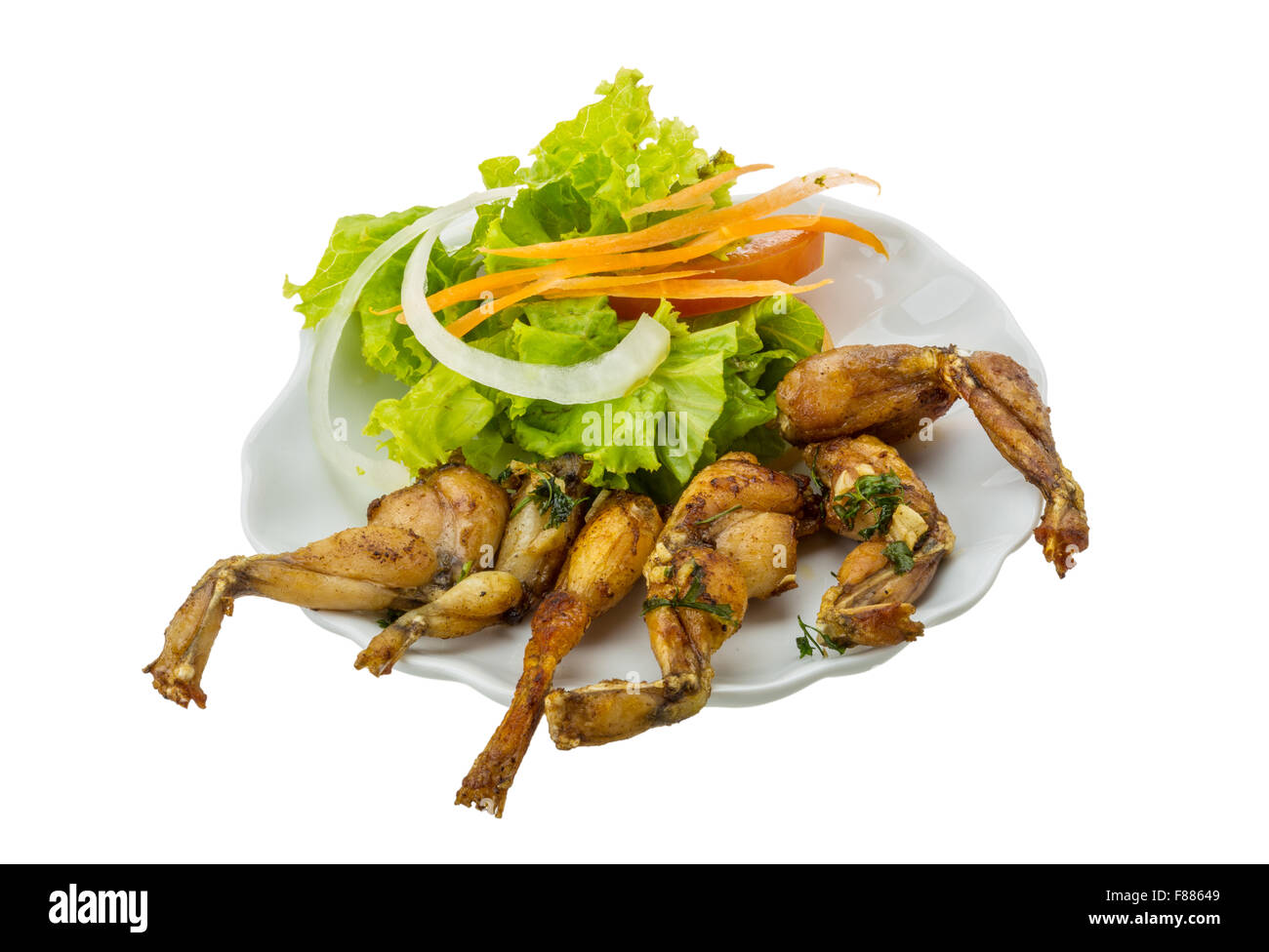 Frog legs Cut Out Stock Images & Pictures - Alamy