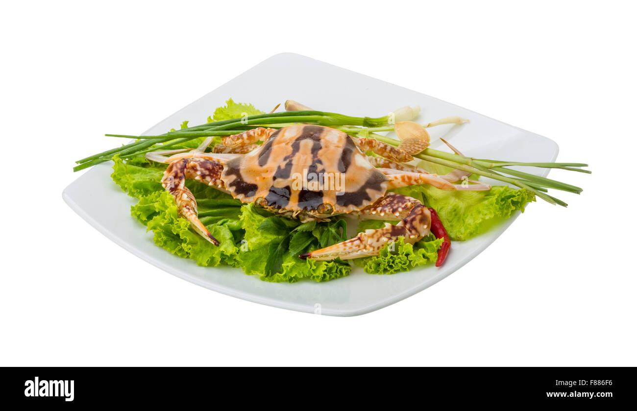 Raw red crab - ready for cooking Stock Photo - Alamy