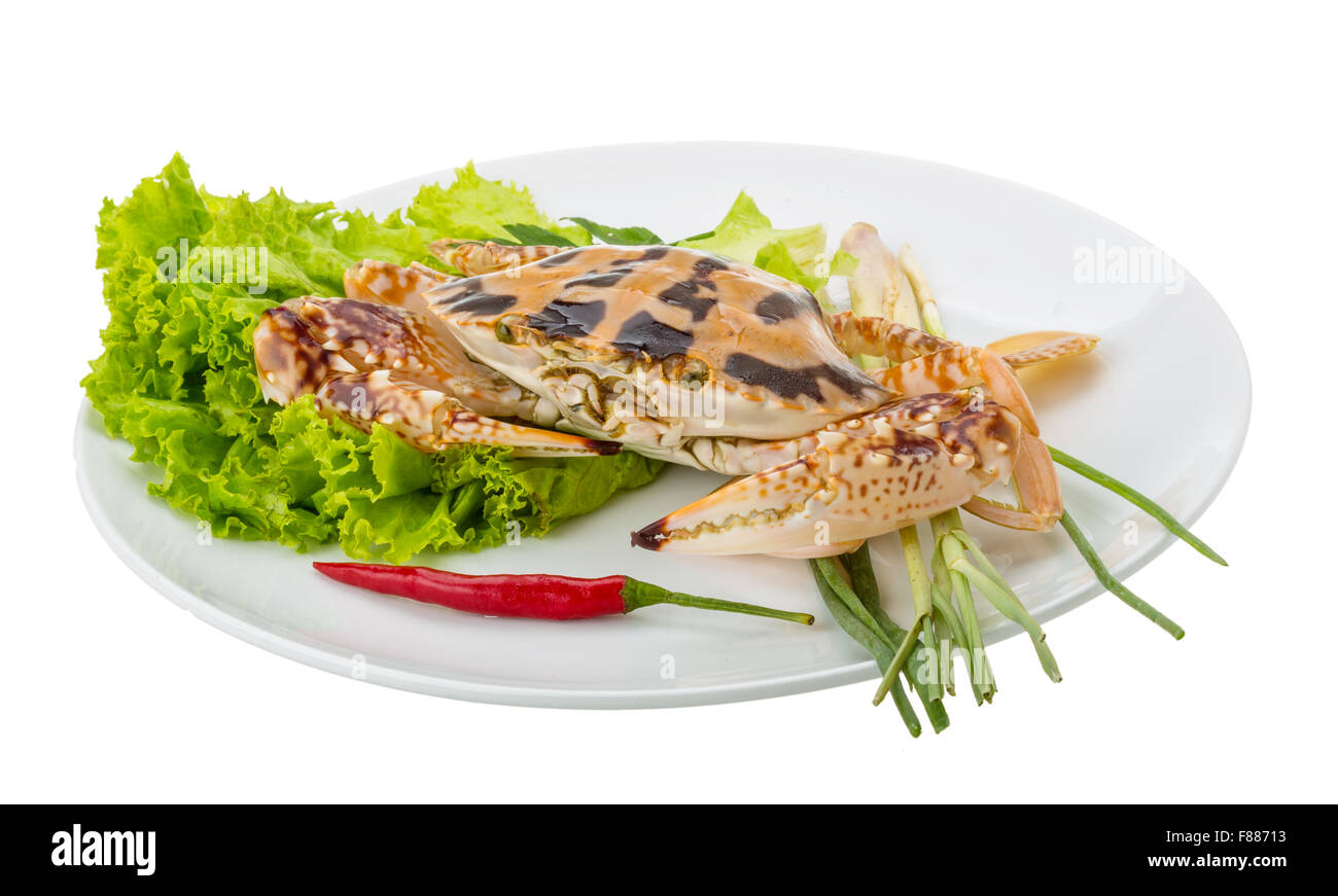 Raw red crab - ready for cooking Stock Photo - Alamy