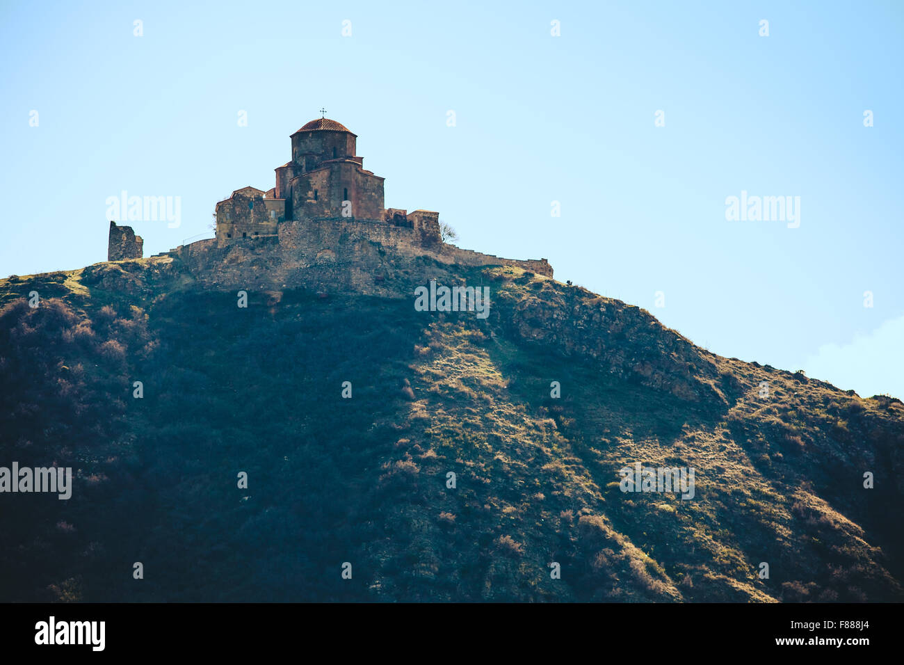 Great Church of Jvari in Mtskheta, Georgia Stock Photo - Alamy
